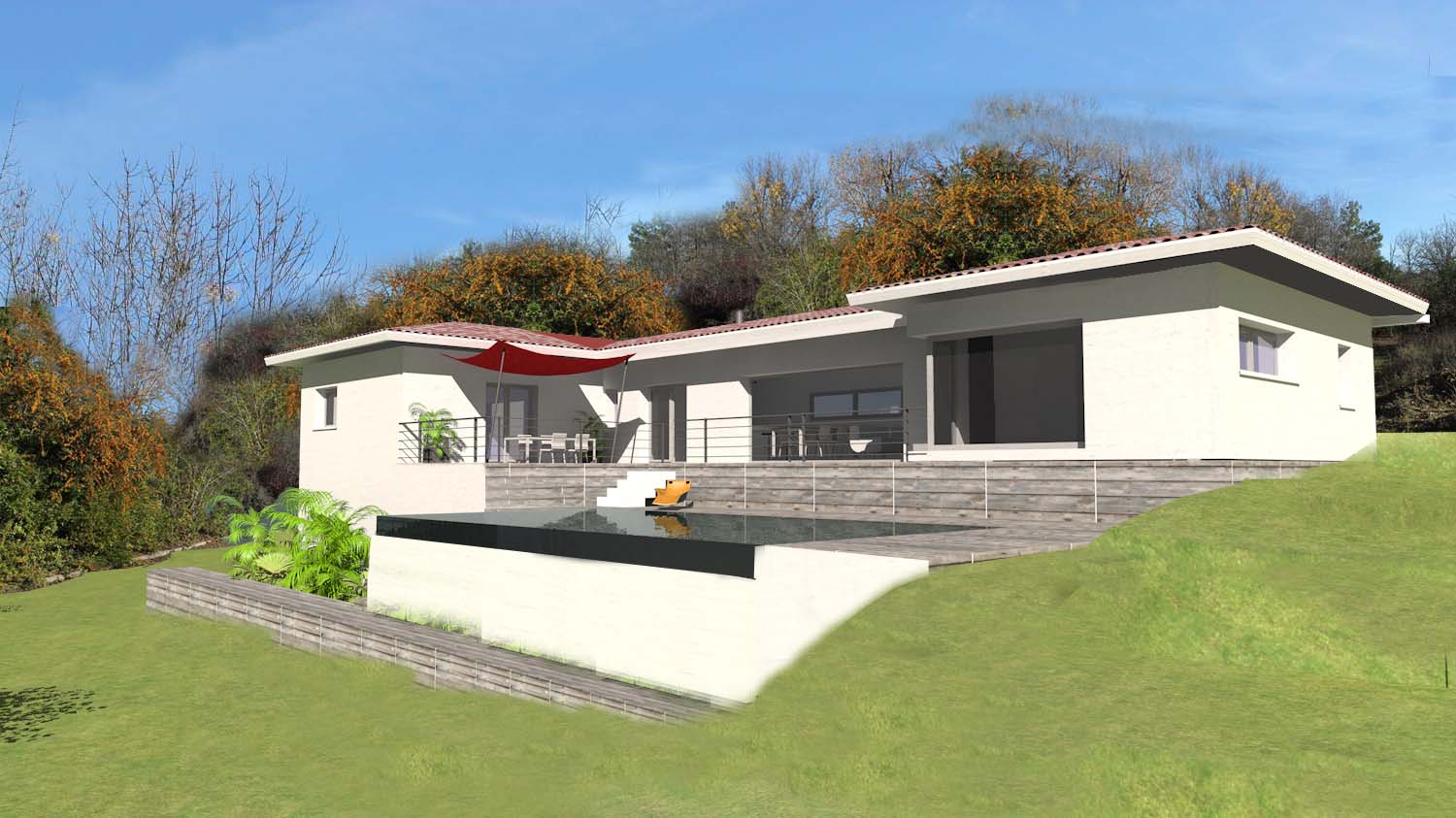 Plan De Maisons Sur Terrain En Pente Plan Maison Architecte plan-de-maisons-sur-terrain-en-pente-plan-maison-architecte